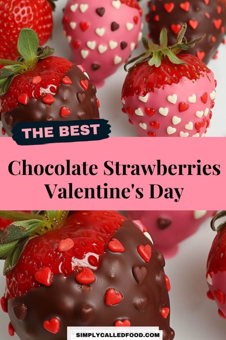 Chocolate Covered Strawberries for Valentine's Day
