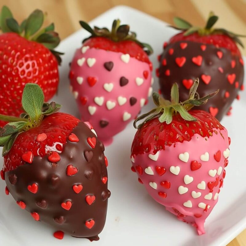 Chocolate Covered Strawberries for Valentine's Day