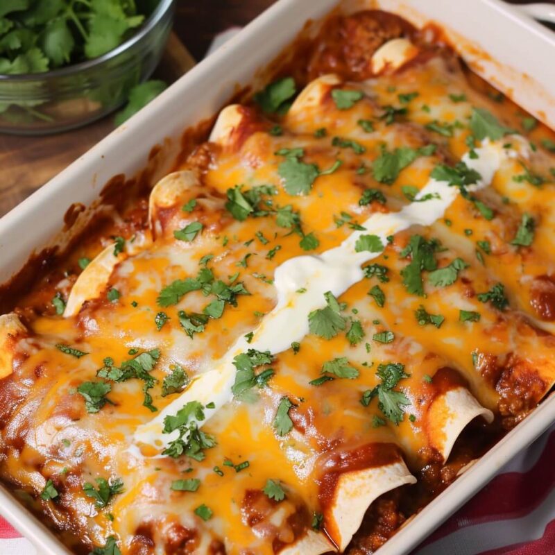 Ground Beef Enchiladas Recipe (The Best One in 2024 )
