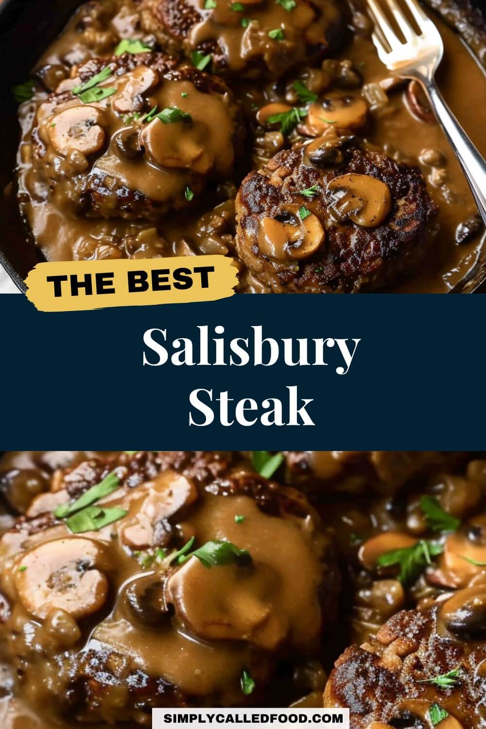 Salisbury Steak Recipe (Fast and Easy With Mushroom Gravy)