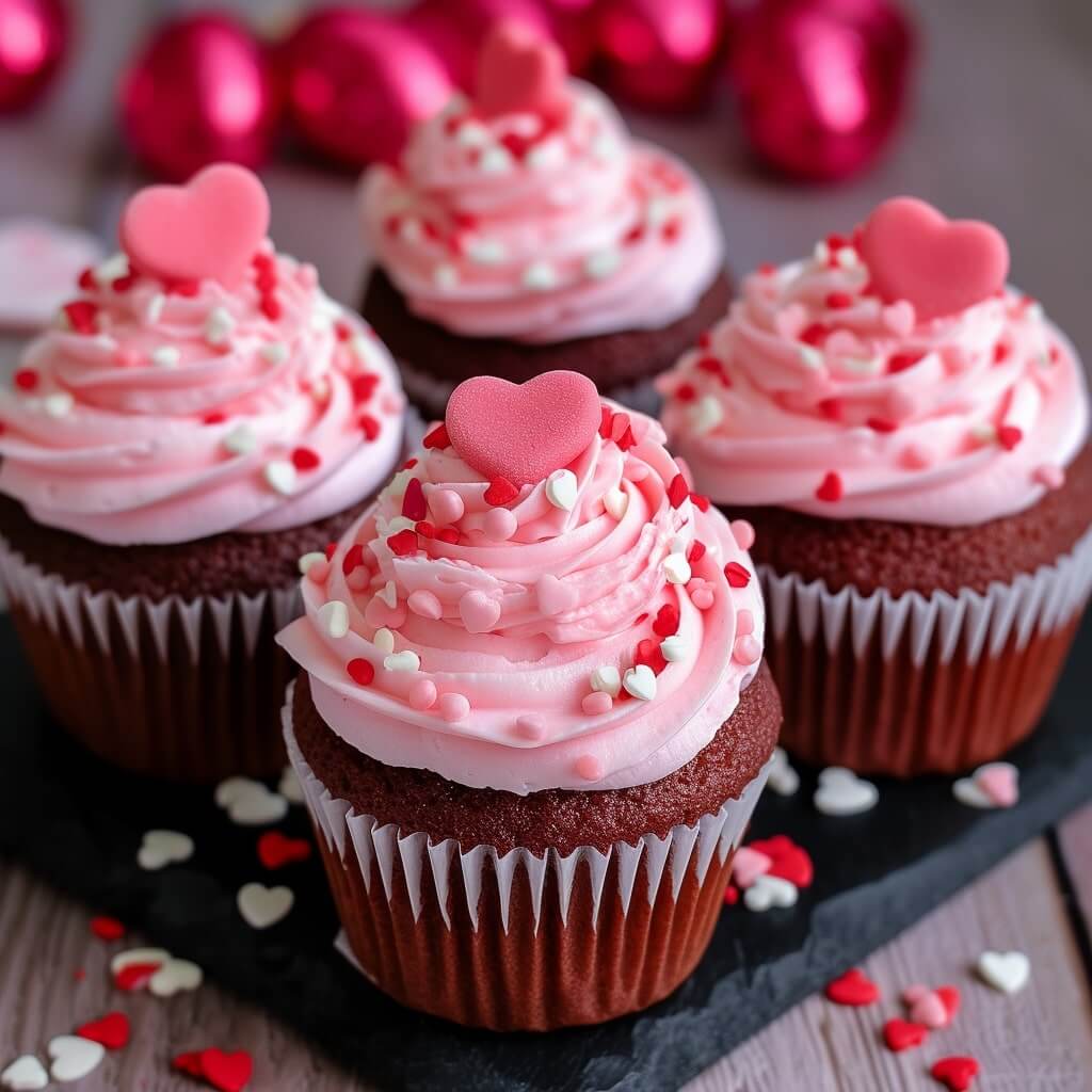Valentine's Day Cupcakes Recipe