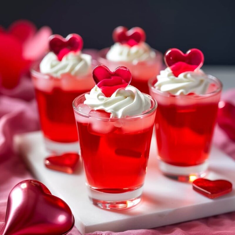 Valentine’s Day Jello Shots