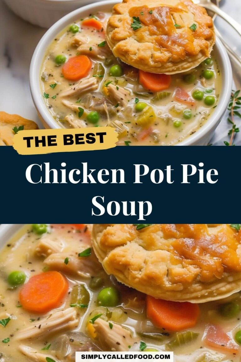 Chicken Pot Pie Soup Recipe