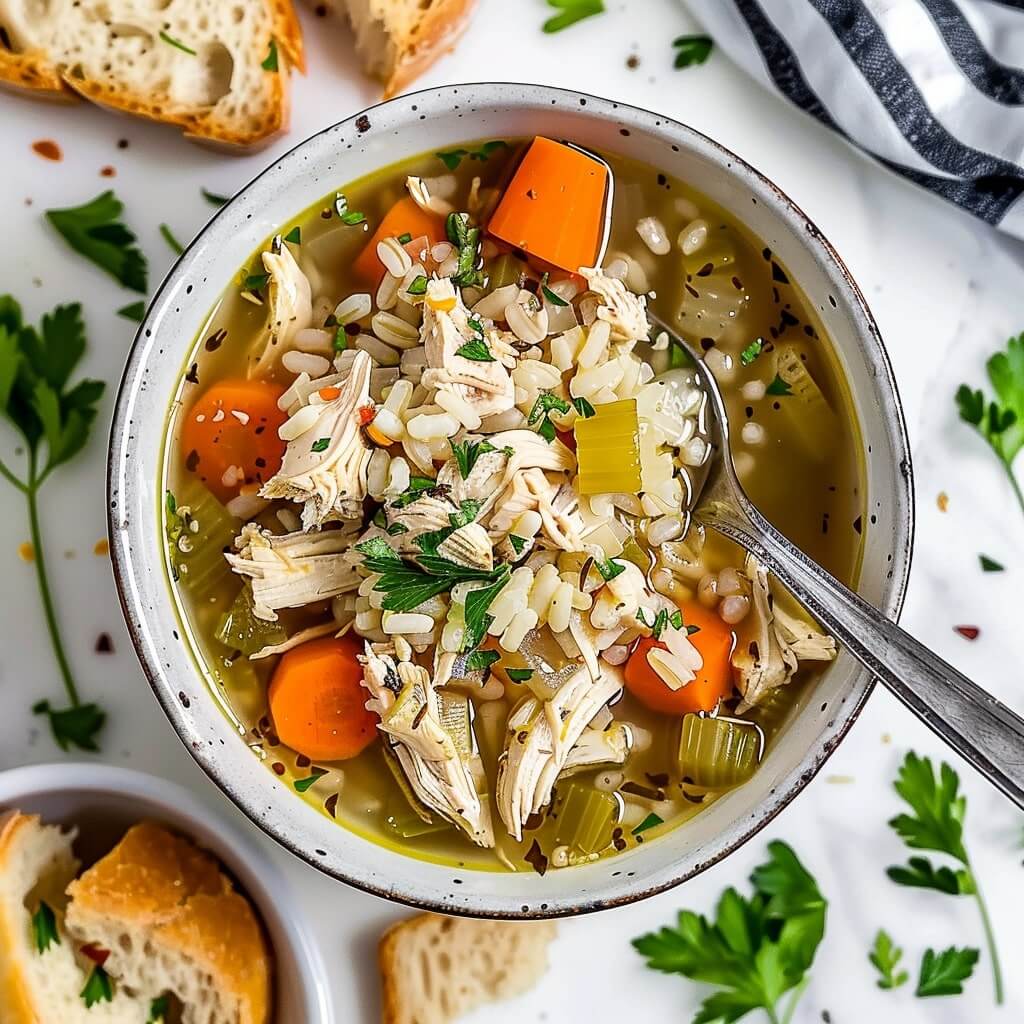 Chicken Barley Soup Recipe
