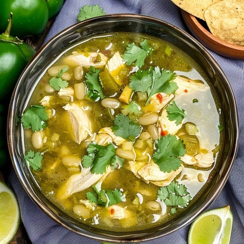 Green Chili Chicken Soup Recipe