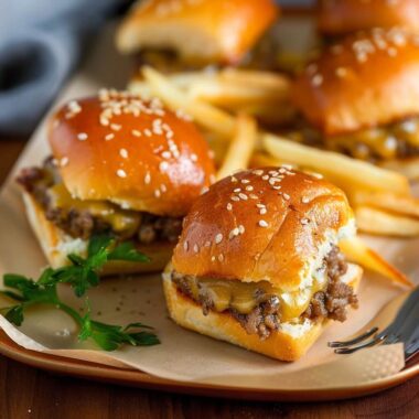 Cheeseburger Sliders Recipe